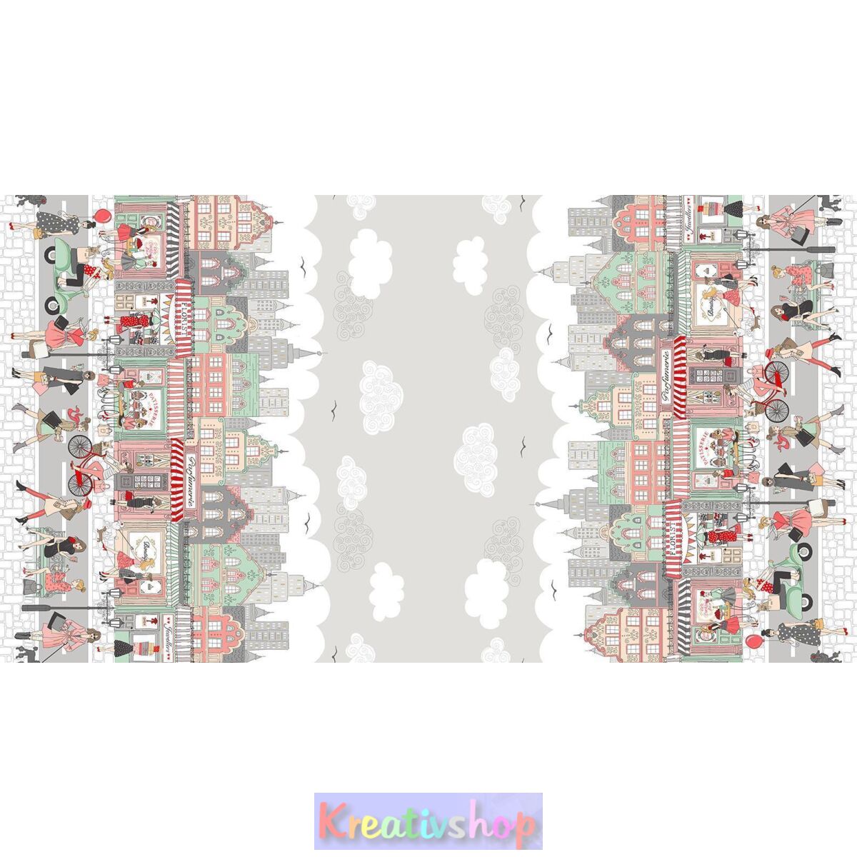 Pamper Double Border - kreativ stricken sticken nähen patchwork handa