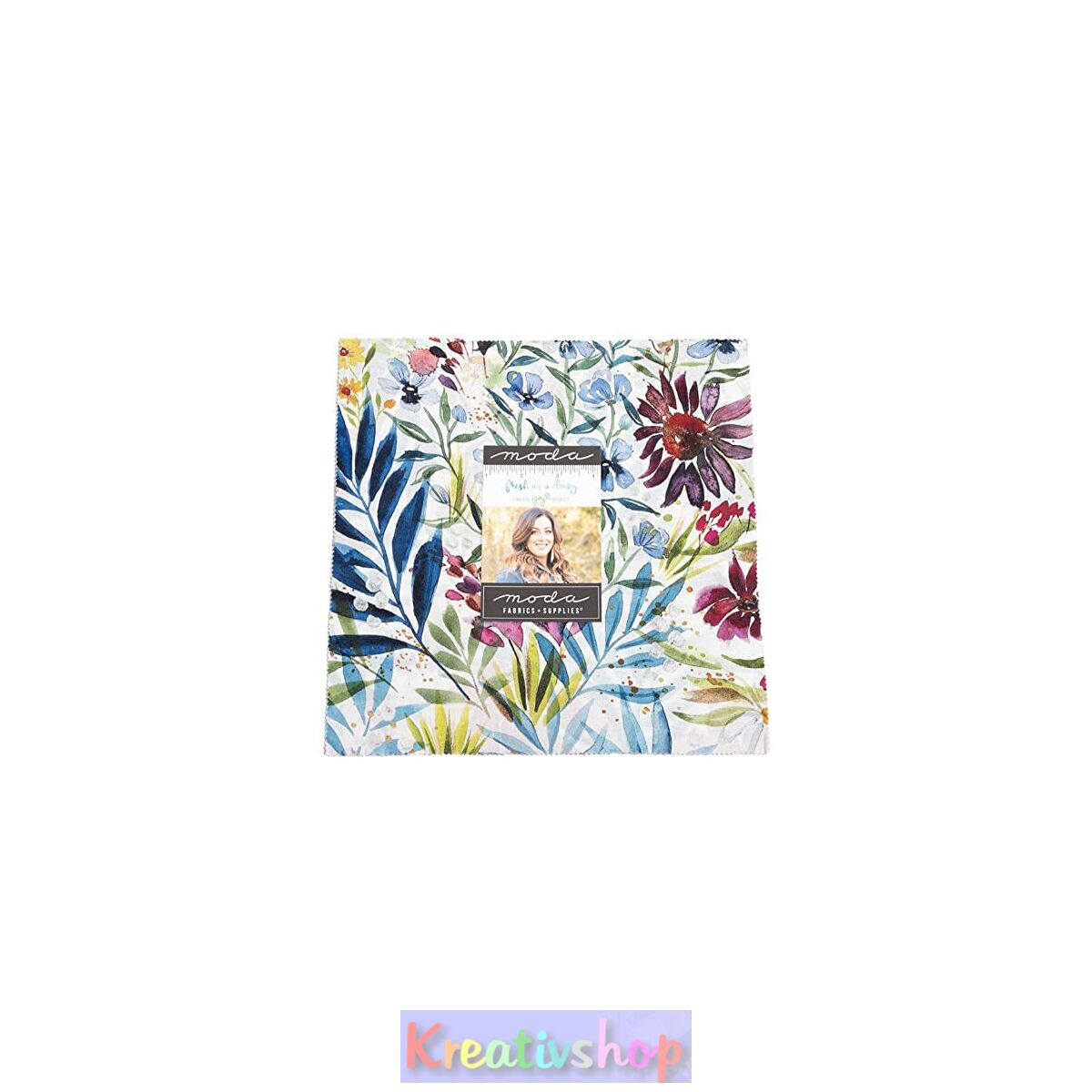 Fresh As A Daisy, Layer cake - kreativ stricken sticken nähen patchwo